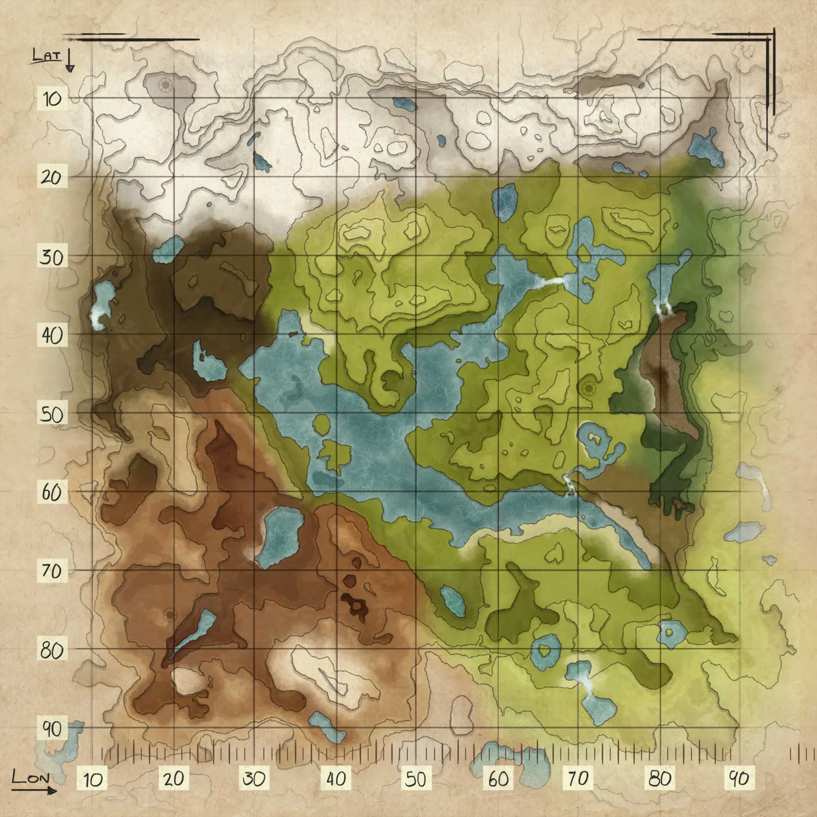 Valguero Resource Map (ARK ASA 2026): Metal, Gems, Caves